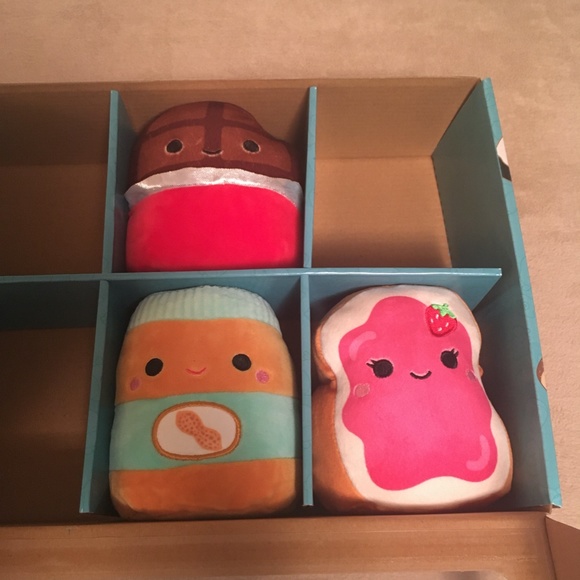 Squishmallows | Toys | 5 Food Squishmallows New Set Of 3 | Poshmark
